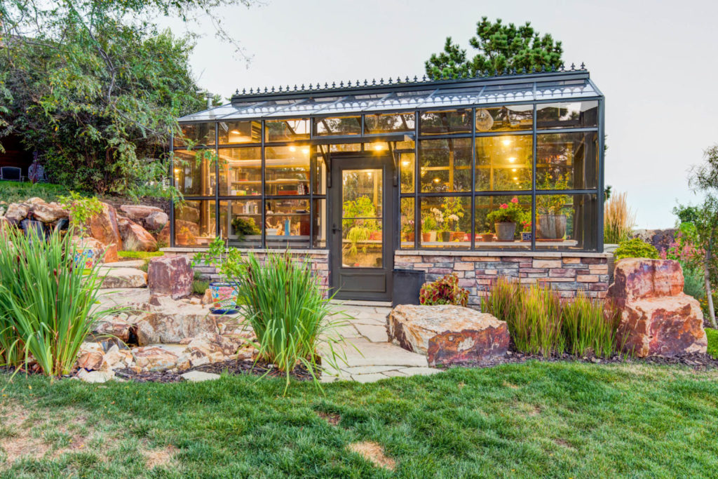 Hillside Home with Greenhouse