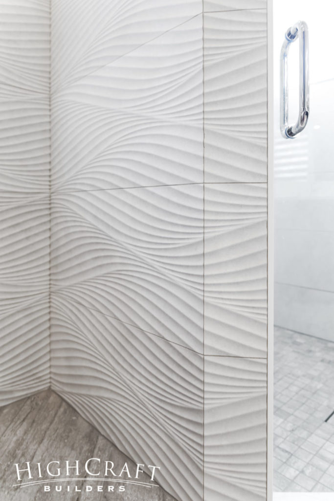 Master Bathroom Remodel: from Warm Beige to Cool Waves