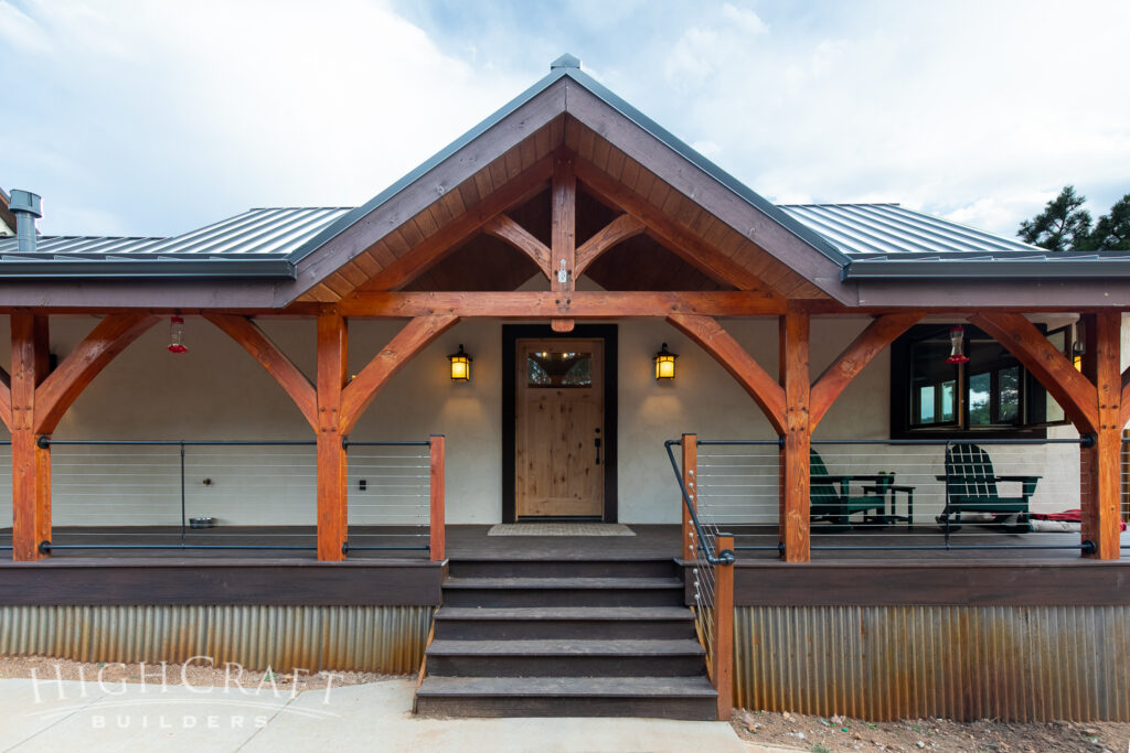 Timber Frame Remodel with Addition - HighCraft