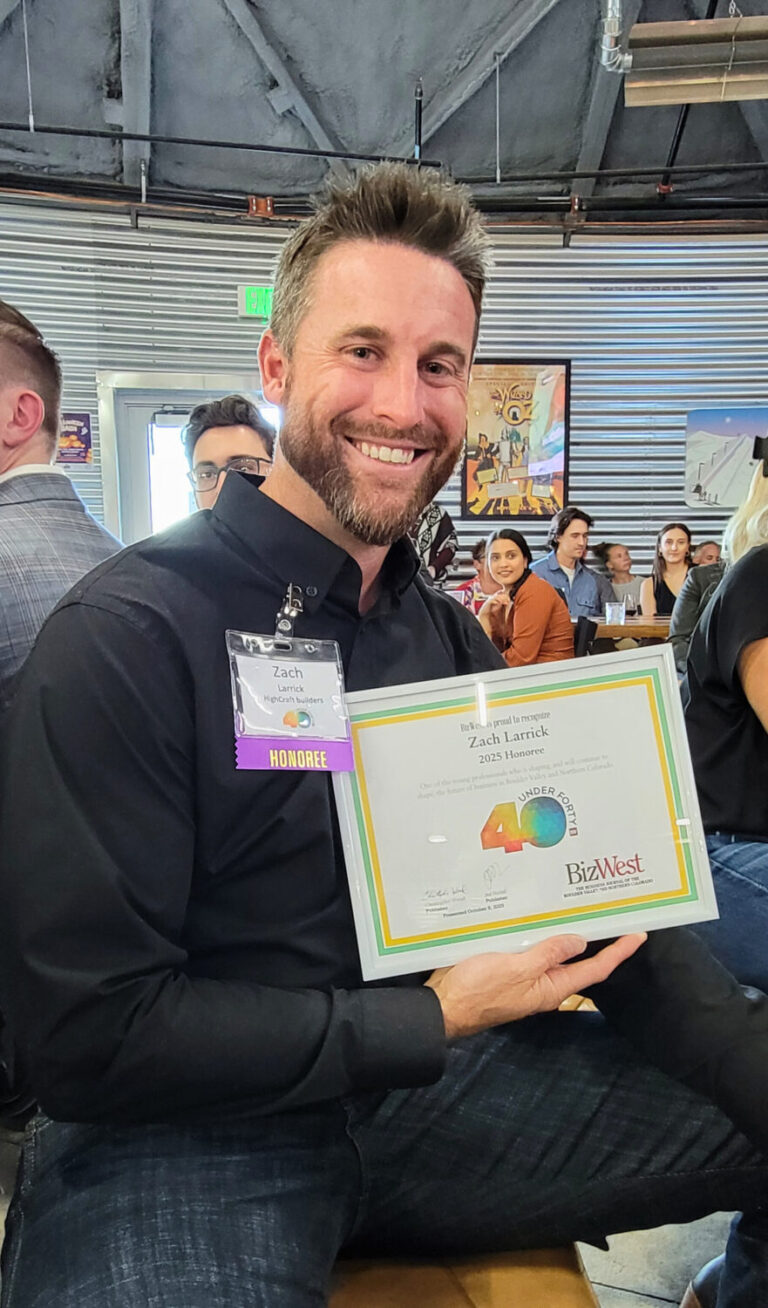 HighCraft’s Zach Larrick Named to BizWest’s 40 Under Forty Class of ...